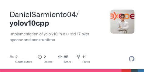 Github Danielsarmiento04yolov10cpp Implementation Of Yolo V10 In