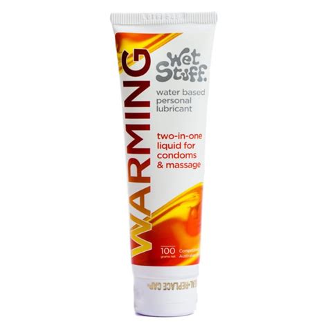 Wet Stuff Warming Water Based Personal Lubricants 100g