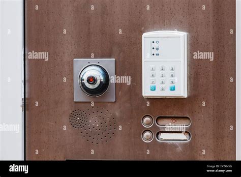 Intercom And Video Surveillance System At The Entrance To Private Property Or Protected Object