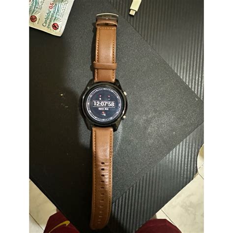 Jual Huawei Watch Gt Mm Black Strap Hitam Bekas Works Shopee Indonesia