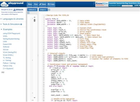 Synchronous Fifo Design Verification Using Systemverilog Successfully Verified A Parameterized