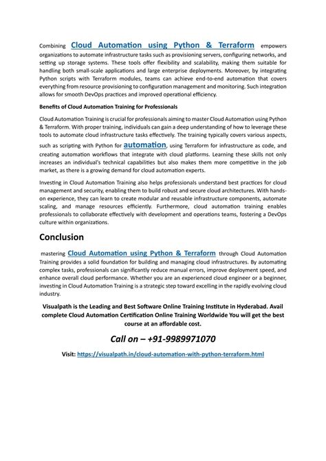 Ppt Aws Automation With Terraform Training Cloud Automation Training Powerpoint Presentation