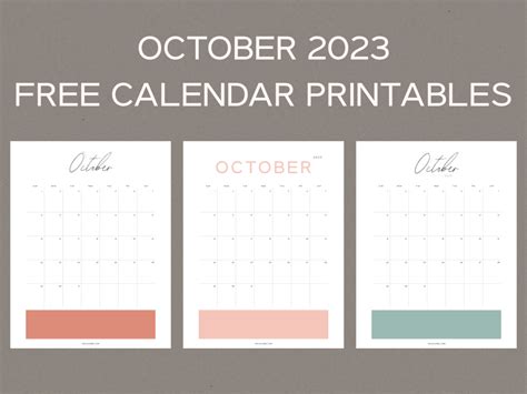 Free October Calendar Printable 2024 Anjahome