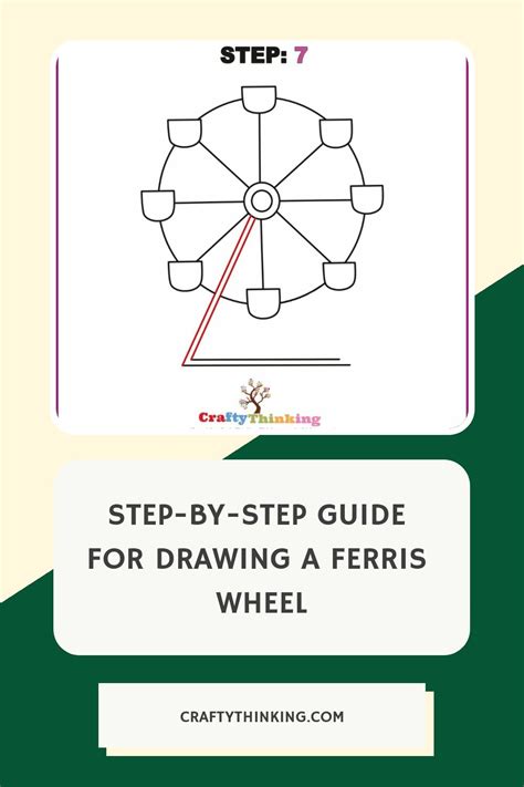 How To Draw A Ferris Wheel Step By Step With Free Ferris Wheel Template