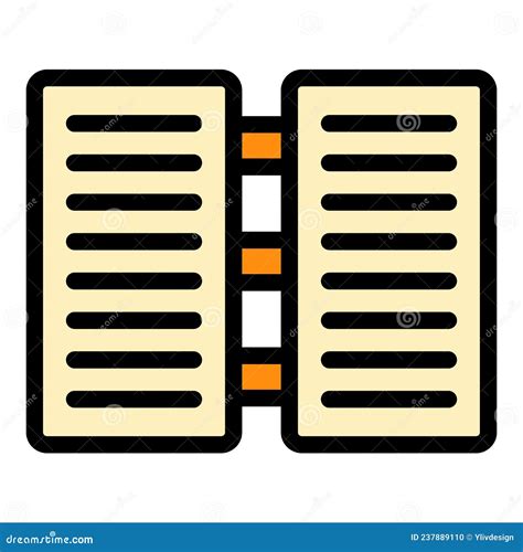 Customer Database Server Icon Color Outline Vector Stock Vector Illustration Of Icon Outline