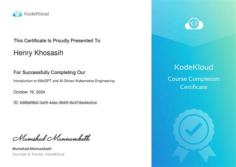 Introduction To K8sgpt And Ai Driven Kubernetes Engineering Certificate