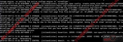 Mongo数据库断电损坏修复 Mongo数据库无法启动恢复 Mongodb数据库恢复