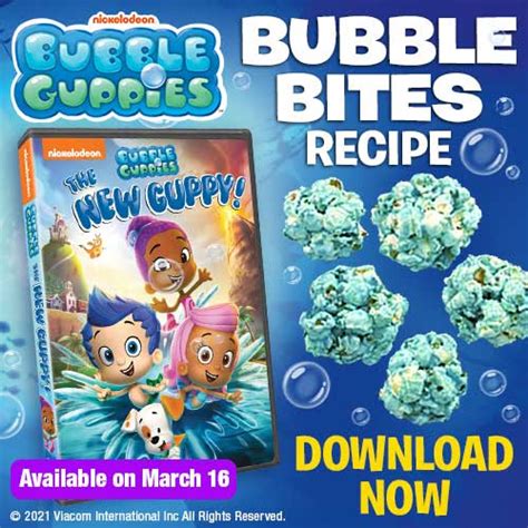 Bubble Guppies Bubble Bites Recipe The Disney Driven Life