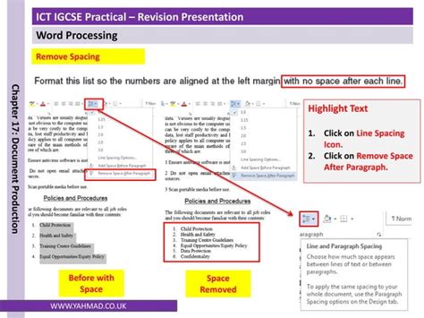 Ict Igcse Practical Revision Word Processingpdf Desktop Publishing