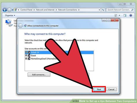 How To Set Up A Vpn Between Two Computers Steps