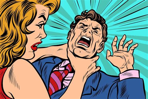 Cartoon Choke Stock Illustrations 205 Cartoon Choke Stock