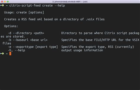 Citrix Script Feed Npm