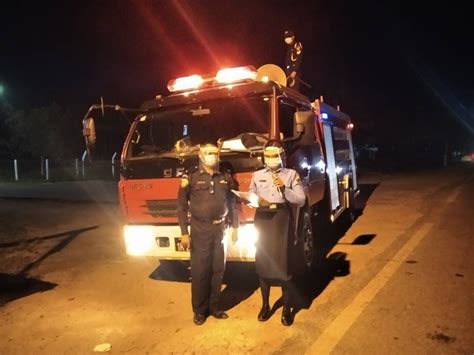 ကိုဗစ် ၁၉ ရောဂါ ဖြစ်ပွားနေမှုအခြေအနေများကို အများပြည်သူများသိရှိစေရန် ဥတ္တရခရိုင်အတွင်း၌ မီးသတ