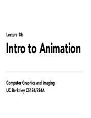 Principles Of Animation Bringing Scenes To Life Course Hero