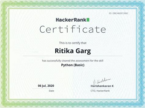 Ritika Garg On Linkedin Hackerrank Python3