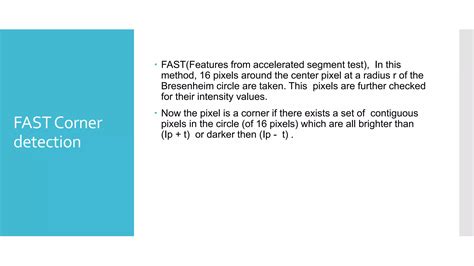 Image Feature Extraction Pptx