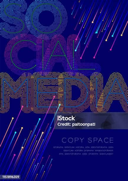 소셜 미디어 큰 텍스트 점과 대시 라인 패턴 레이어 오버레이 포스터 배너 또는 전단지 템플릿 레이아웃 디자인 그림 복사 공간 파란색 배경에 고립 벡터 Eps10 0명에 대한