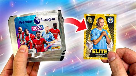 Hunting For Erling Haaland In Panini Premier League Sticker Packs Pack Opening Youtube