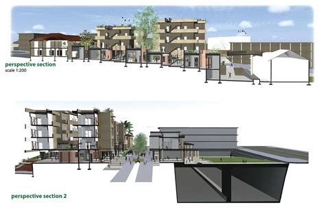 Mixed Use Social Housing Project Masters One Behance