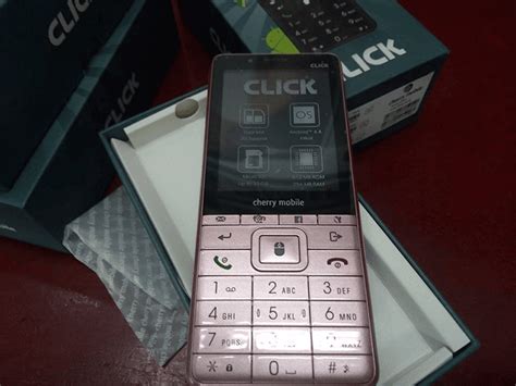 Cherry Mobile Click On Android With Keypad Is Priced At Php 1499