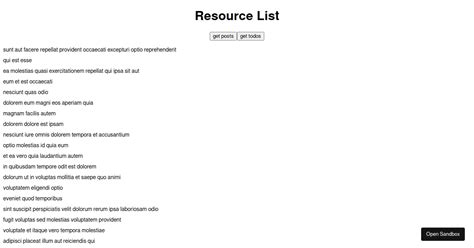 Get Data Using React Hooks Codesandbox