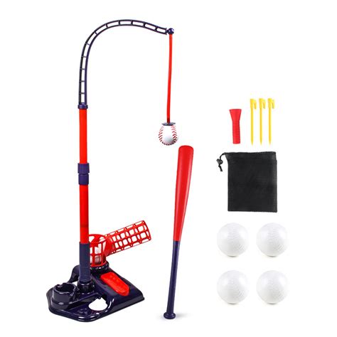 3 In 1 Baseball Set 3 In 1 Baseball Tee Set With Pitching Machine
