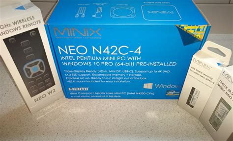 First Look At The Minix Neo Mini Pc Minix Pc Computing Tech Windows