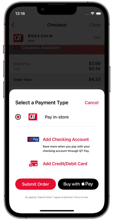 Qt Pay Quiktrip