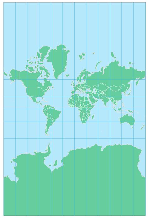 Mercator Projection Distortion