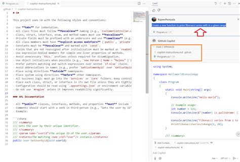 Github Copilot In Vscode Basics And Using The ‘custom Instructions Feature Rajeev Pentyala