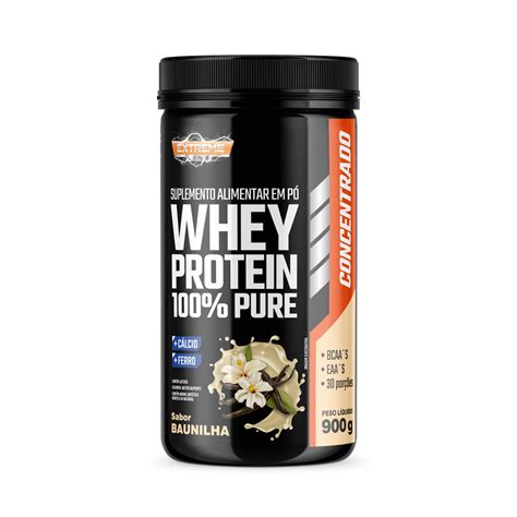 Whey Protein 100 Pure Baunilha Sinérgika Distribuidora