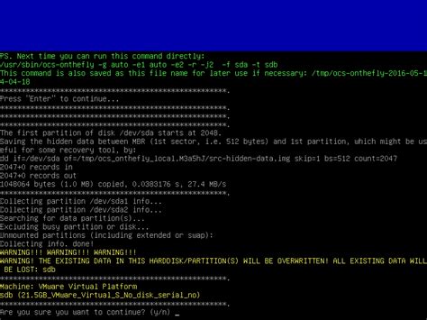 How To Backup Or Clone A Disk In Linux By Using Clonezilla Unixmen