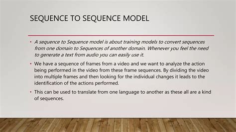 Sequence To Sequence Model Speech Recognition Ppt