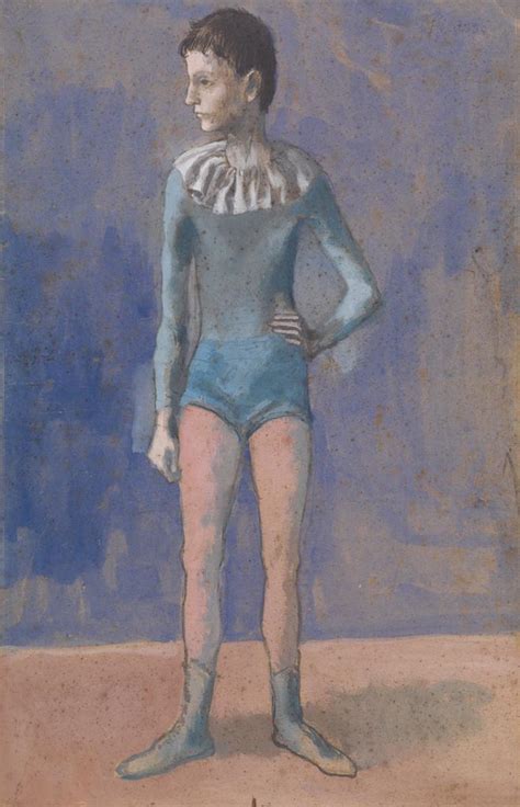 Barnes Collection Online — Pablo Picasso Acrobat And Young Harlequin