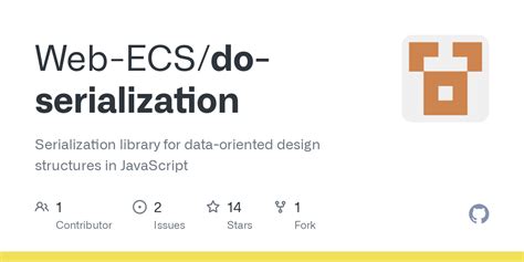 Github Web Ecsdo Serialization Serialization Library For Data Oriented Design Structures In
