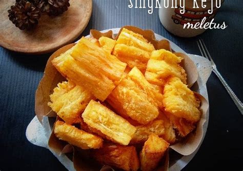 Resep Singkong Keju Meletus Oleh Aiyu Cookpad