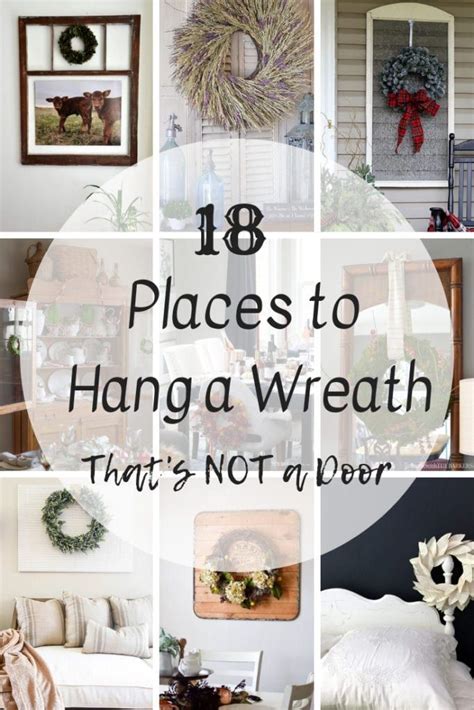 Home Decor And Diy Ideas Inspiration Monday Wreath Wall Decor Indoor
