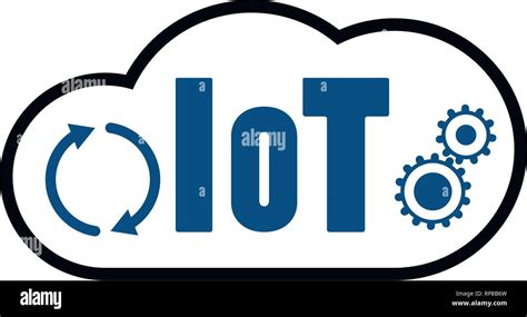 Cloud IOT Internet Of Things Icon Stock Vector Image Art Alamy