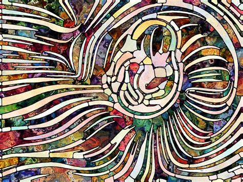 Virtual Stained Glass Stock Illustration Illustration Of Ornament 224659618
