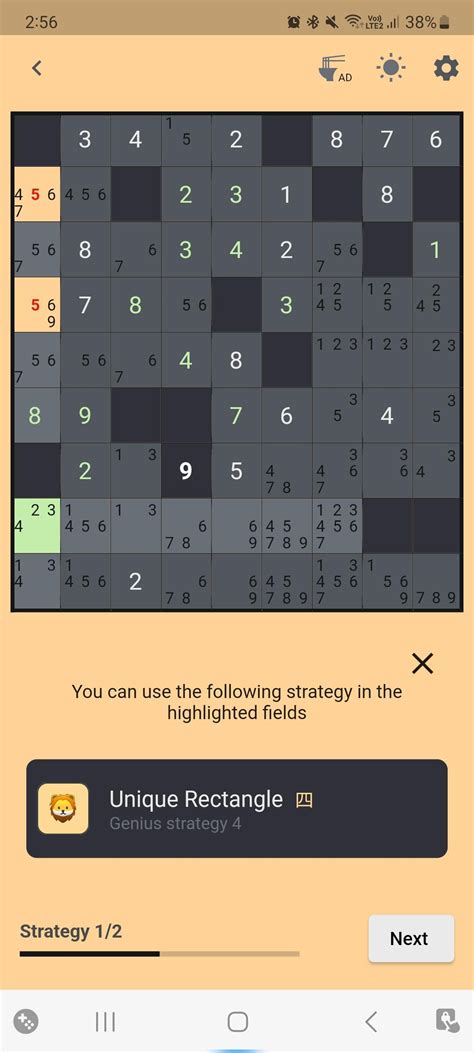 unique rectangle rule r guriddo