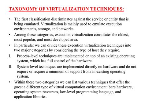 Unit 2 Virtualization Part Ipptx Operating Systems Computer