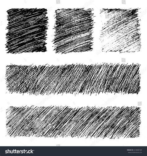 Bitmap Grunge Monochrome Textures Patterns Set Stock Illustration Shutterstock
