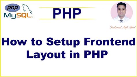 How To Integrate Bootstrap And Setup Frontend Layout In Php Hindi Youtube