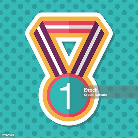 메달 평편 아이콘크기 긴 Shadow Eps10이 포함됩니다 1위에 대한 스톡 벡터 아트 및 기타 이미지 1위 2015년 리더십 Istock