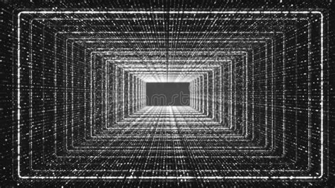 Tunnels Background Shape Animation Effect Overlay Stock Footage Video Of Iron Graphics 283161596