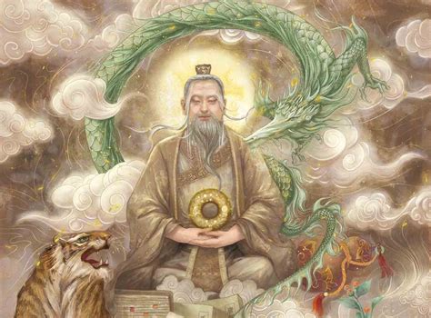药王孙思邈 乐潇插画师 站酷ZCOOL