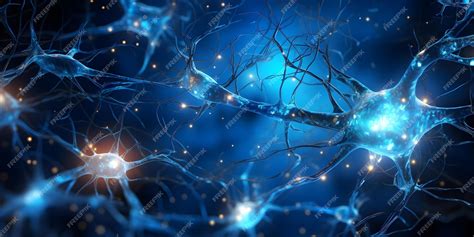 Brain Neurons Synaptic Pathways Influence Cognitive Functions And Nerve Signals In The Cortex