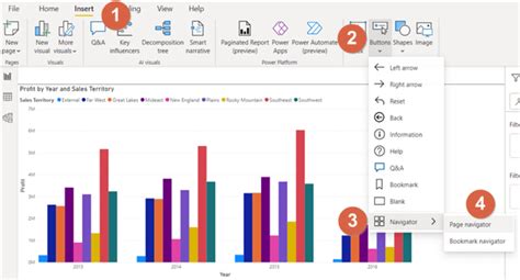 Power Bi New Navigation Features For Improved Interactivity