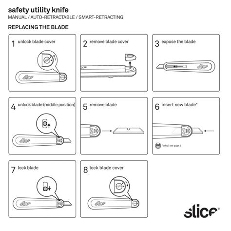 Slice® 10558 Smart Retracting Utility Knife Self Rescue Tactical