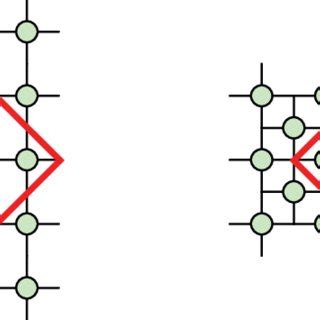 The Regular Left And Offset Right Grid Patterns For The Plants The